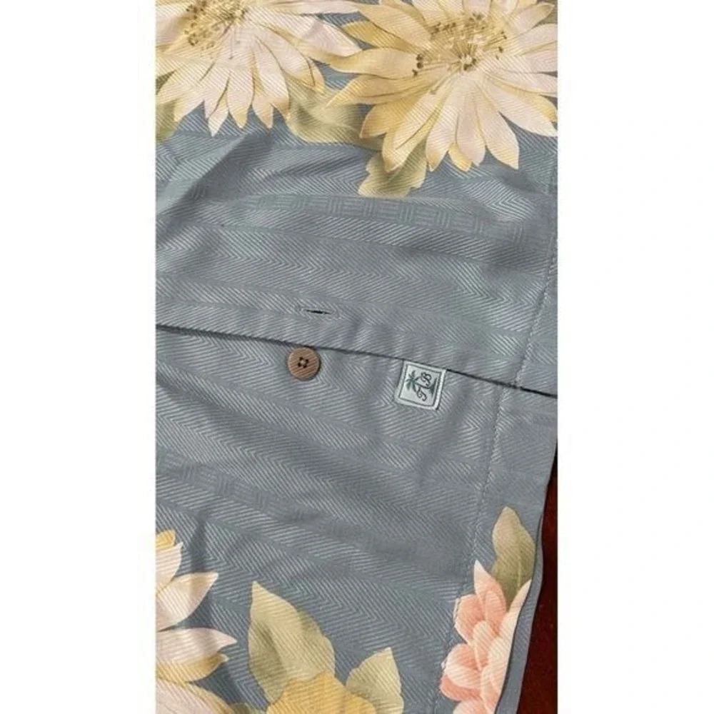 Tommy Bahama | Shirts | Tommy Bahama Mens Large 0 Silk Hawaiian Floral ...